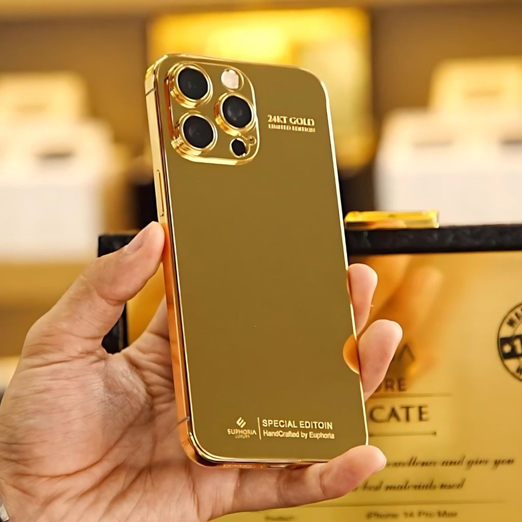 iPhone 15 Pro Max 256GB Bañado en Oro de 24K – Productos 24k